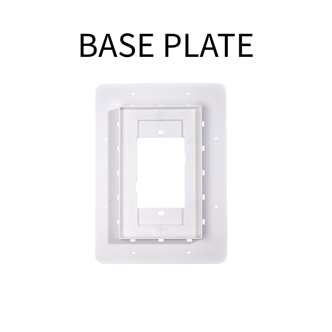 Flush Mount Outlet Kit - 5/8" Drywall Applications – Hide A Trim