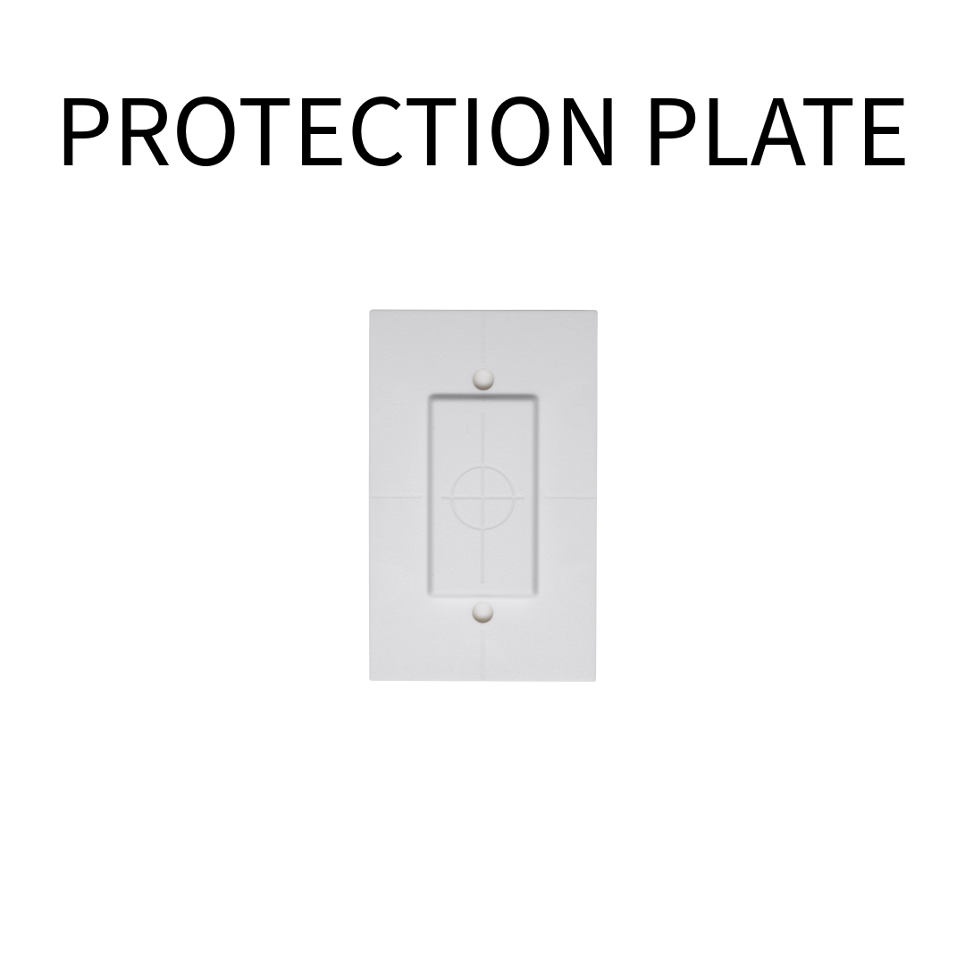Flush Mount Outlet Kit for Tile Surfaces – Hide A Trim